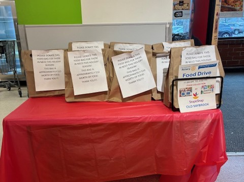 Food Collection and Distribution | Rotary Old Saybrook