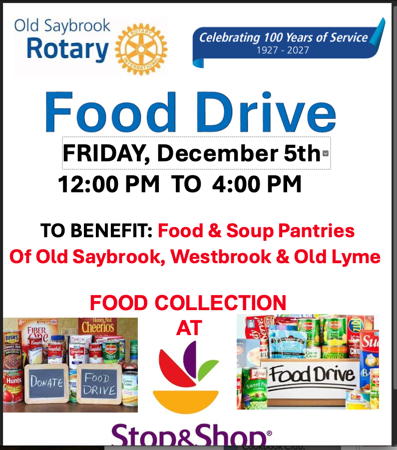 Rotary Food Drive